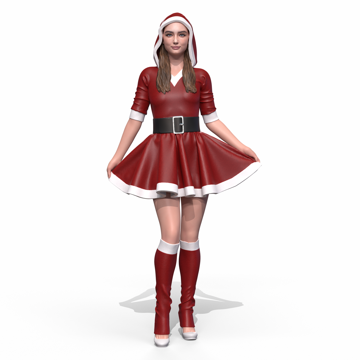 3D file Santa girl 🎅・3D printable model to download・Cults