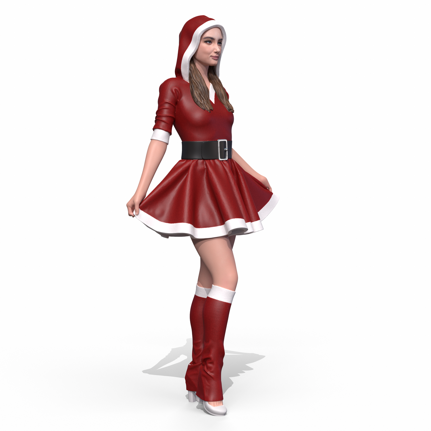 3D file Santa girl 🎅・3D printable model to download・Cults