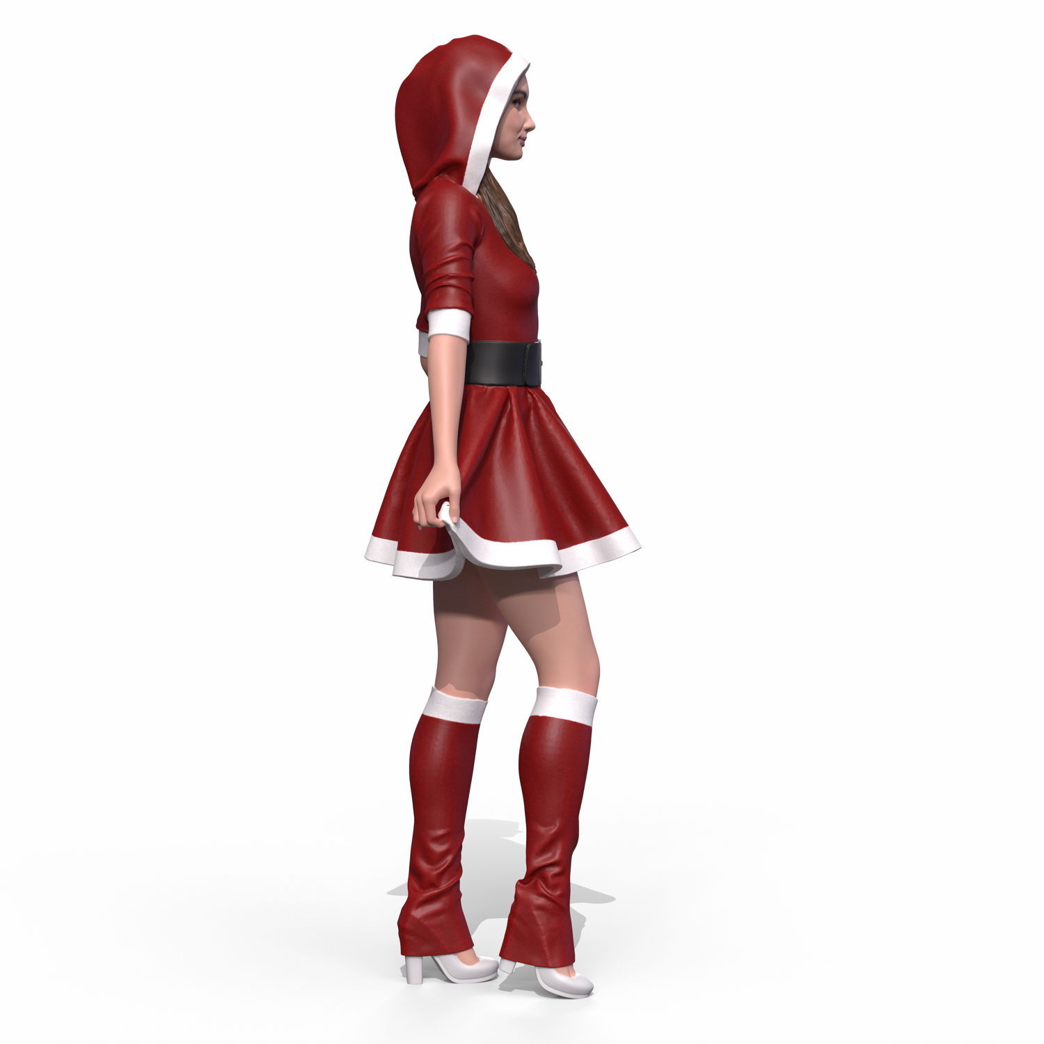 3D file Santa girl 🎅・3D printable model to download・Cults