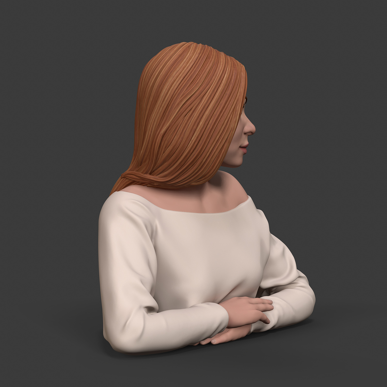 3D file Girl W・3D printer design to download・Cults