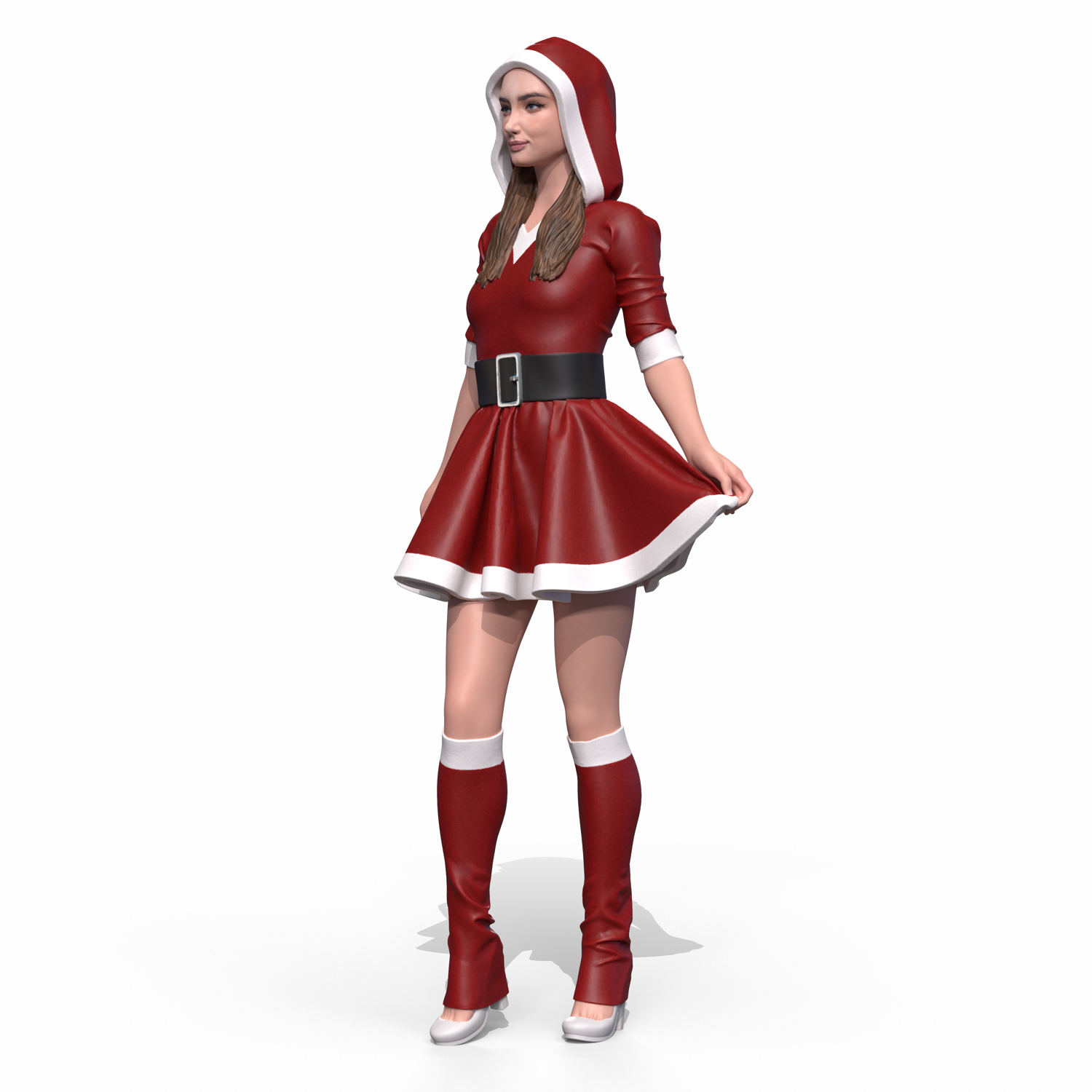 3D file Santa girl 🎅・3D printable model to download・Cults