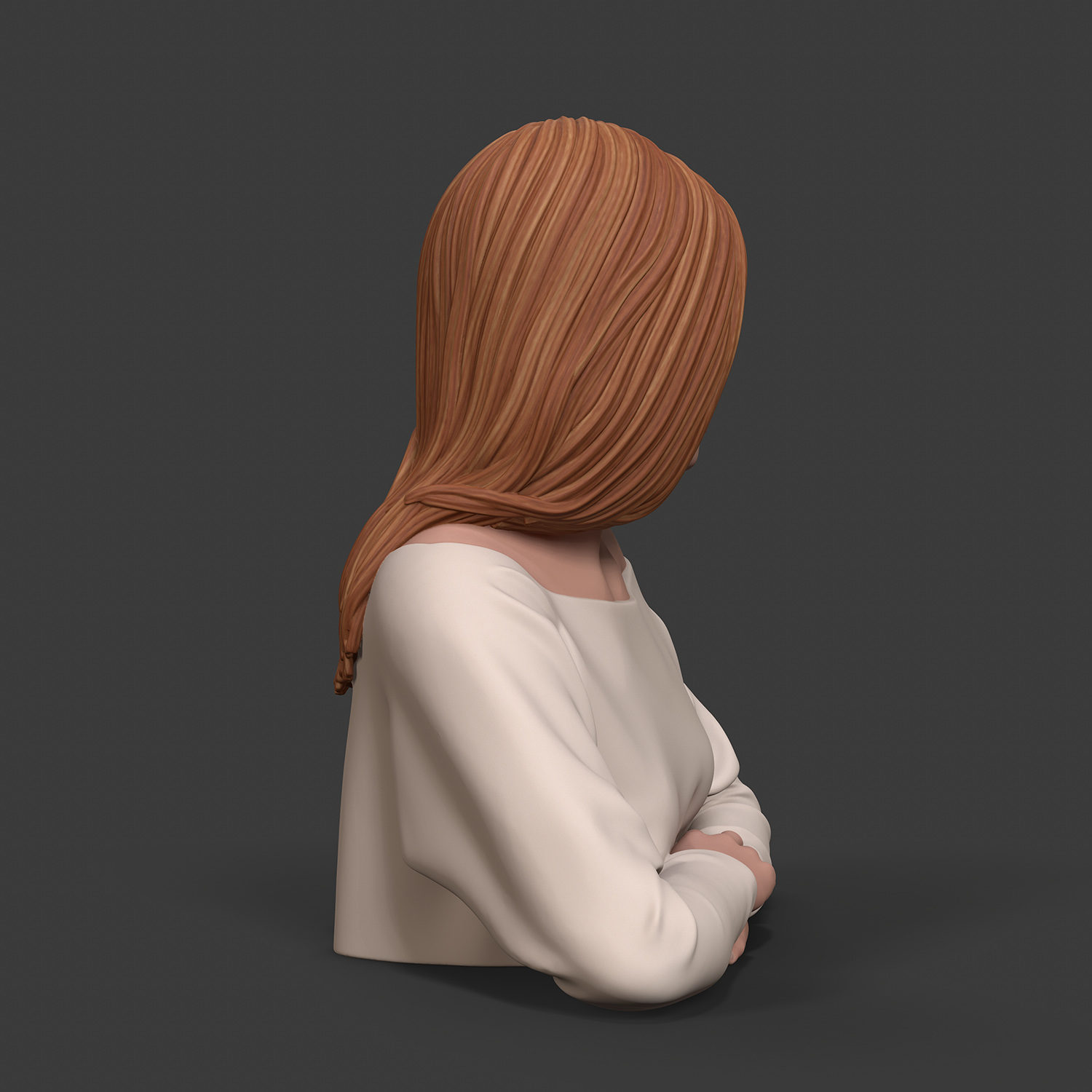3D file Girl W・3D printer design to download・Cults