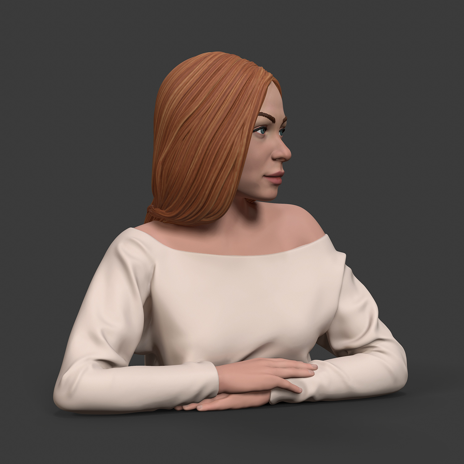 3D file Girl W・3D printer design to download・Cults