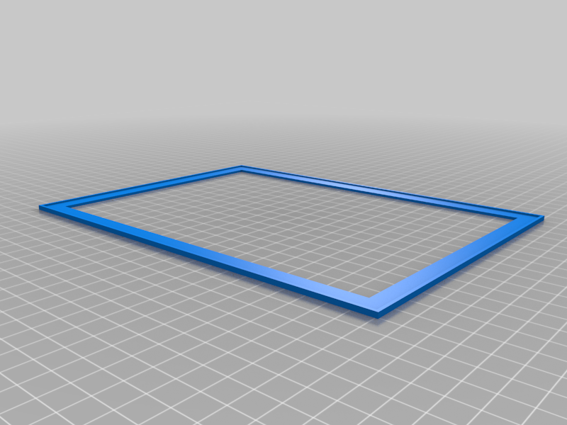 Free 3D file Picture frame for laminated prints.・3D printer model to ...