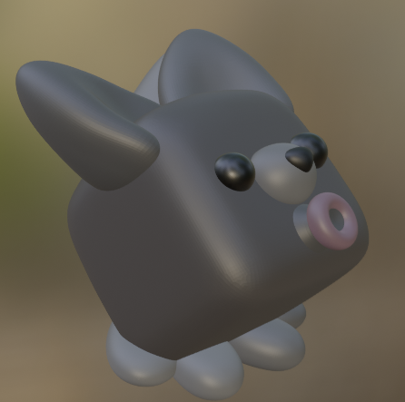 Файл STL Howling Wolf Cubed 🐺・Модель 3D-принтера для загрузки・Cults