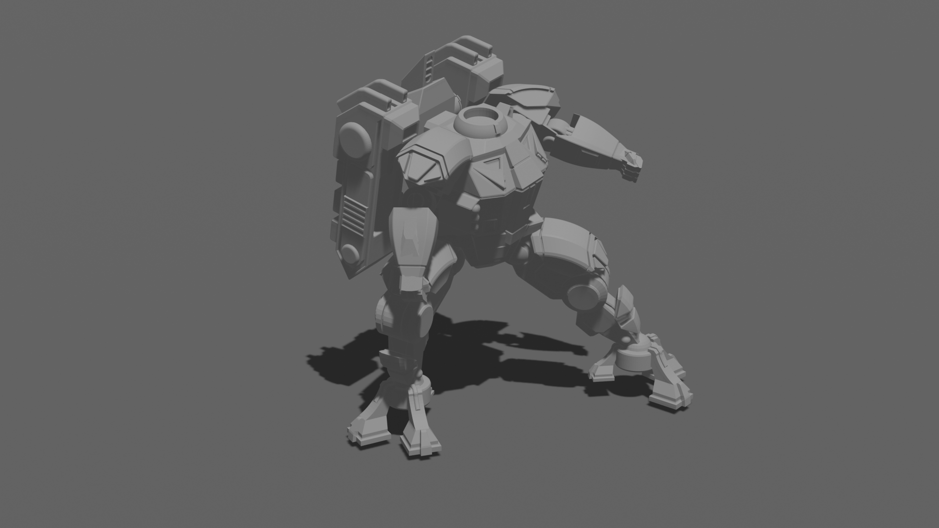 3D file Wayfairers Confederation Battle Mech Suit 🛰・Model to download ...