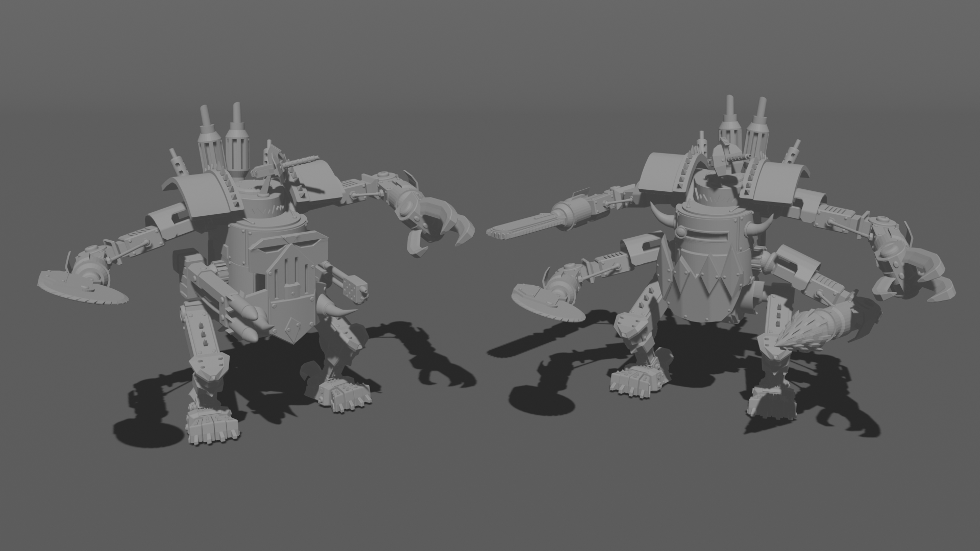 3D file Ork Mech ⚔・3D printing model to download・Cults