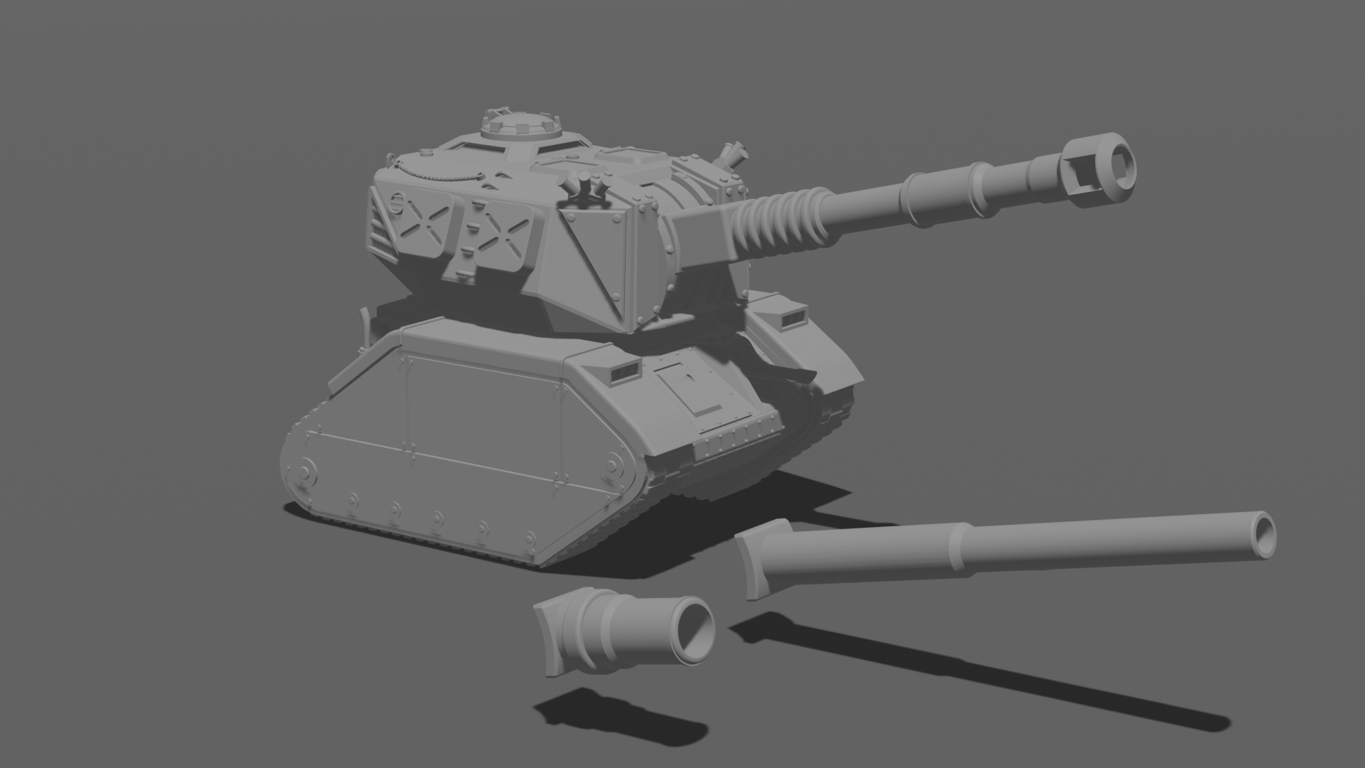 3D file Imperial Artillery Tank・3D printing model to download・Cults