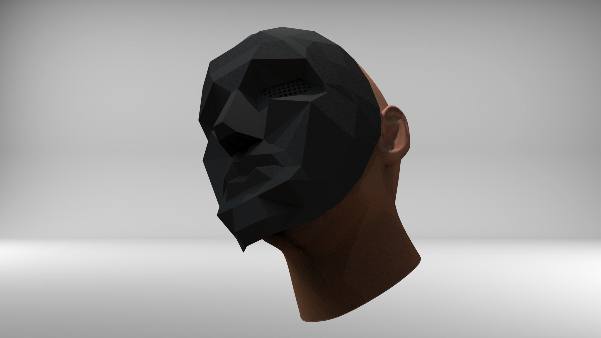 STL file Squid Game - Front man Mask 🦑・3D printable model to download・Cults
