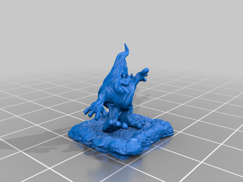 Archivo STL gratuito Sprite de fuego・Objeto imprimible en 3D para ...