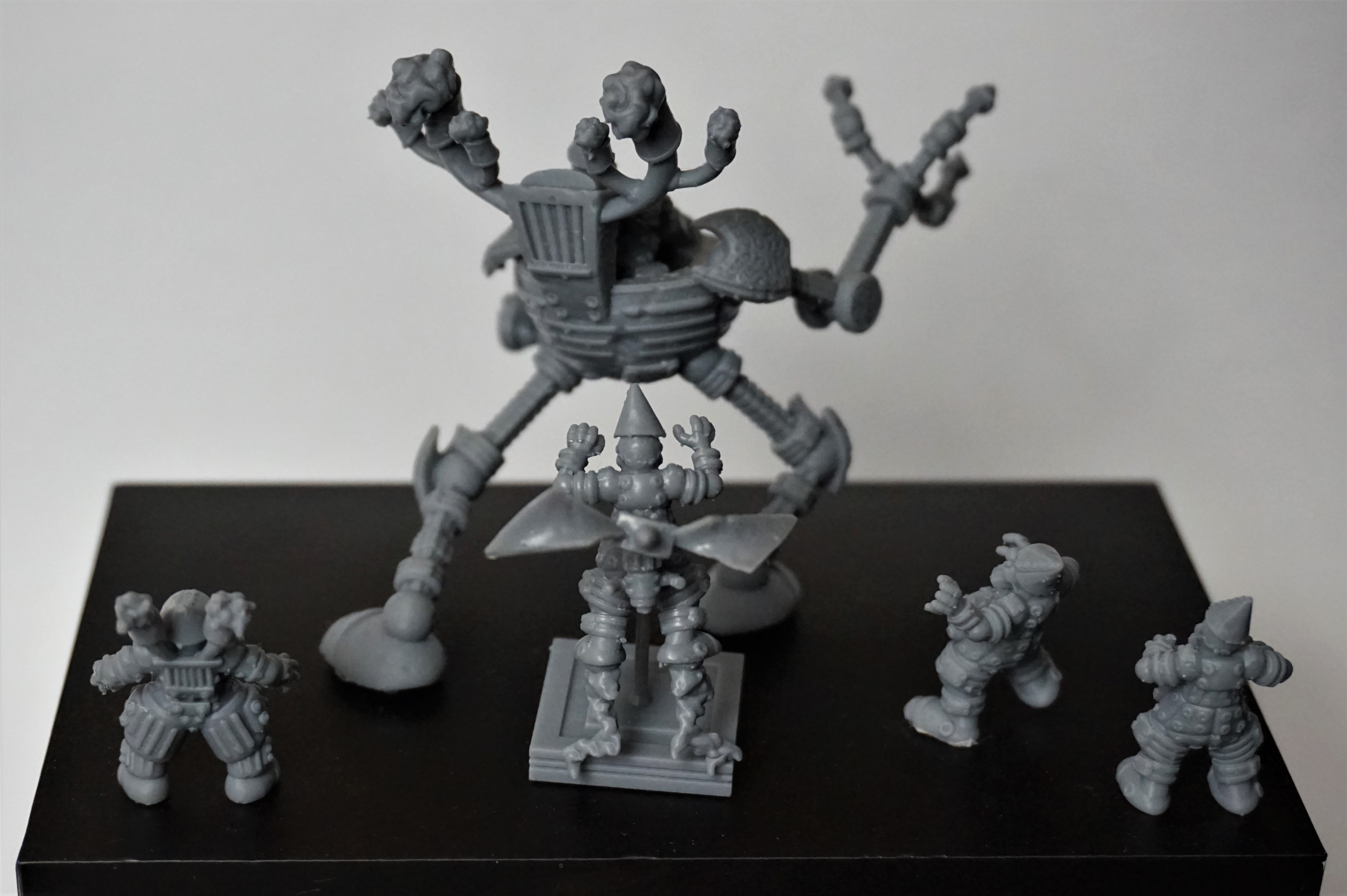 3D file Mech Gnome Set・3D print object to download・Cults