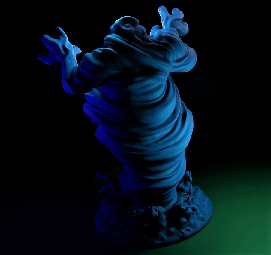 Free STL file Air Elemental・Model to download and 3D print・Cults