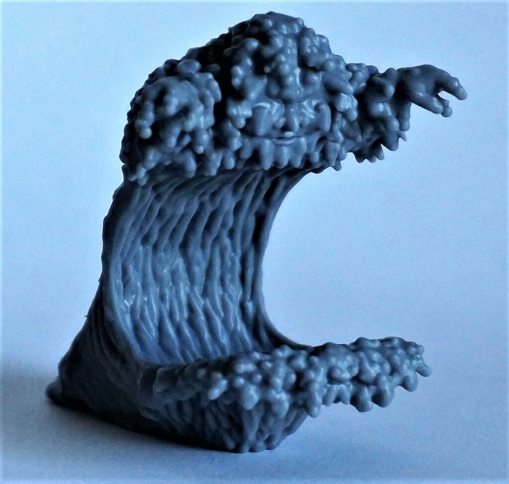 Free STL file Water Elemental・Template to download and 3D print・Cults