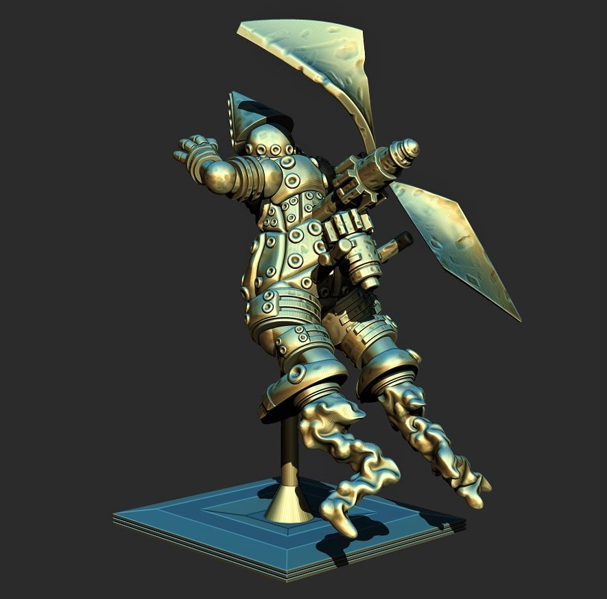 3D file Mech Gnome Set・3D print object to download・Cults
