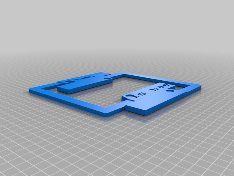 Free 3D file elmo License Plate Border・3D print model to download・Cults
