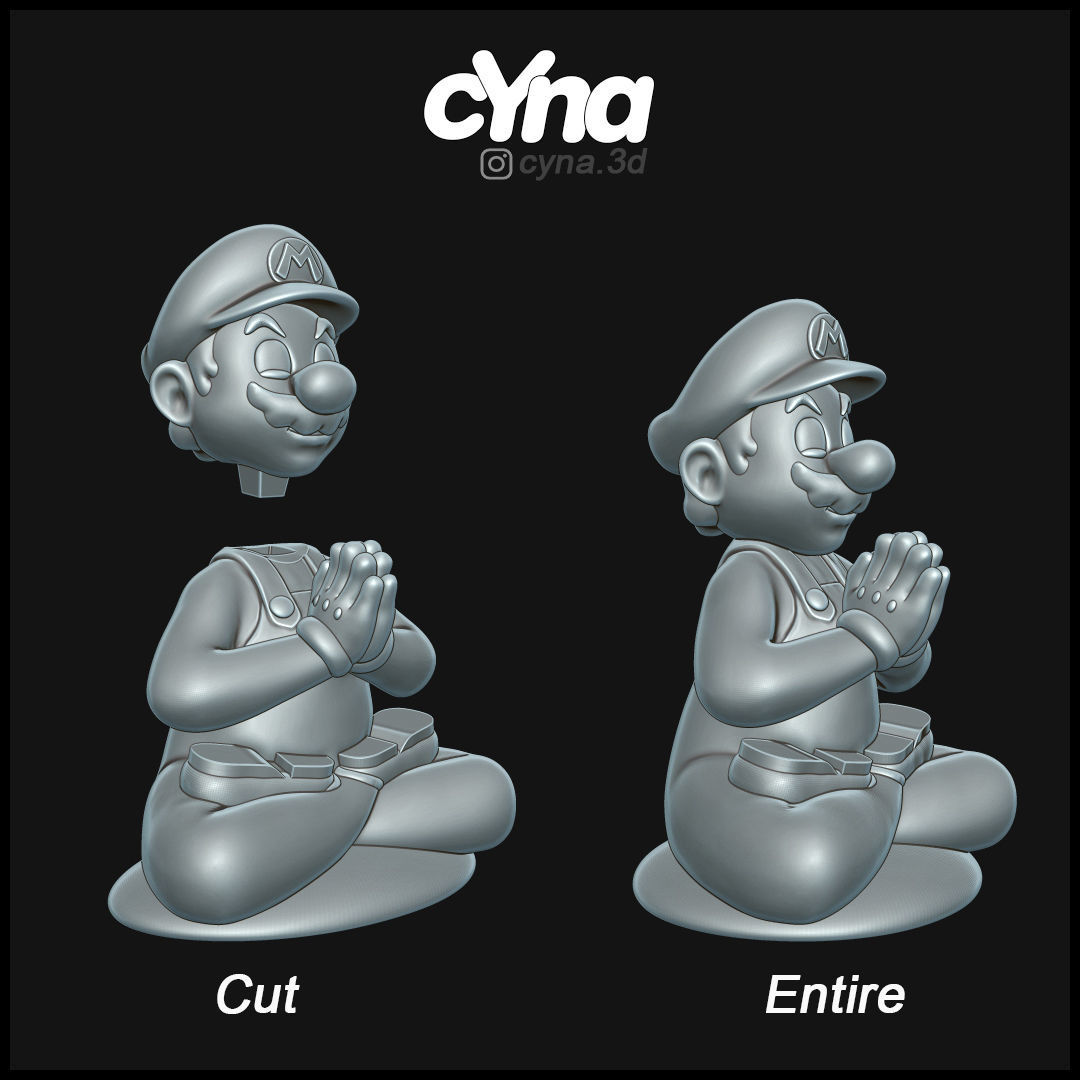 3D file Super Mario Zen・3D print design to download・Cults
