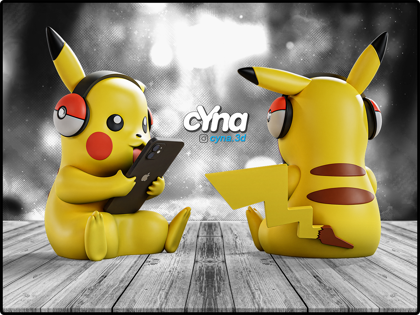 3D file Pikachu Pokephone Charging Station 🚉・3D printer model to ...