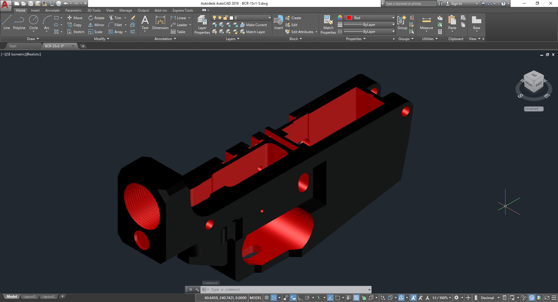 STL file BCR-15 Lower Receiver 🔧・3D printer design to download・Cults