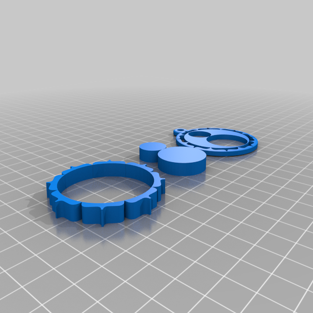 Archivo 3D gratuito jidokwan llavero piezas・Design para impresora 3D ...