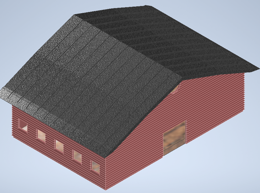 Free 3D file H0 scale Barn・3D printer model to download・Cults
