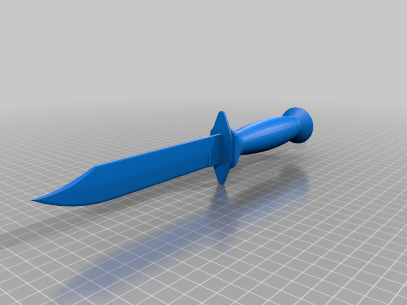 Free 3D file Military knife 🪖・3D print model to download・Cults