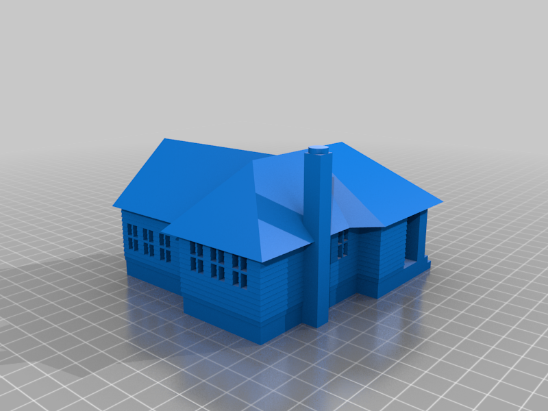 Free 3D file H0 Scale Buildings 🏗️・Design to download and 3D print・Cults