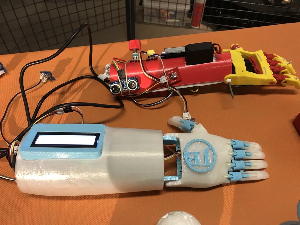 Free 3D file Augmented hand・3D printable model to download・Cults