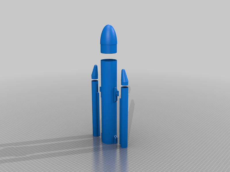 Free STL file Strap-On Booster Kit for Model Rockets 🚀・Design to ...