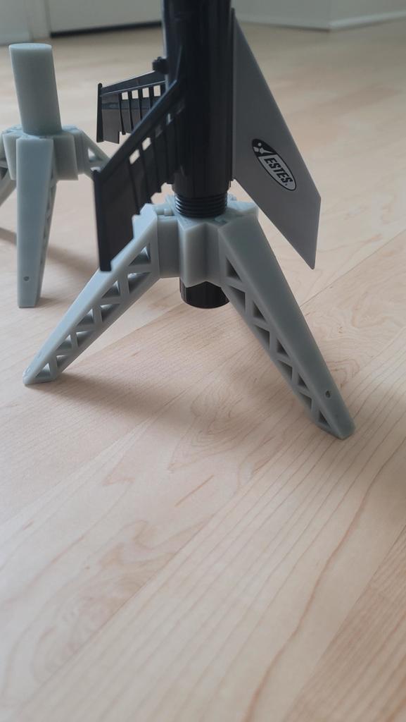 Free STL file Ocho Model Rocket Display Stand 🚀・Template to download ...