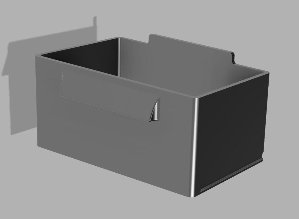 Free STL file Slatwall Storage Bin Drawer 🔧・3D printer model to ...