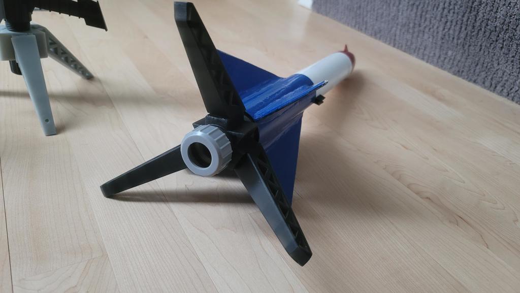 Free STL file Ocho Model Rocket Display Stand 🚀・Template to download ...