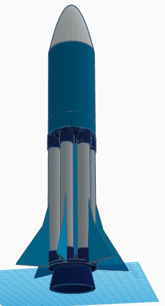 Free STL file Foxtrot Rocket 🚀・Template to download and 3D print・Cults