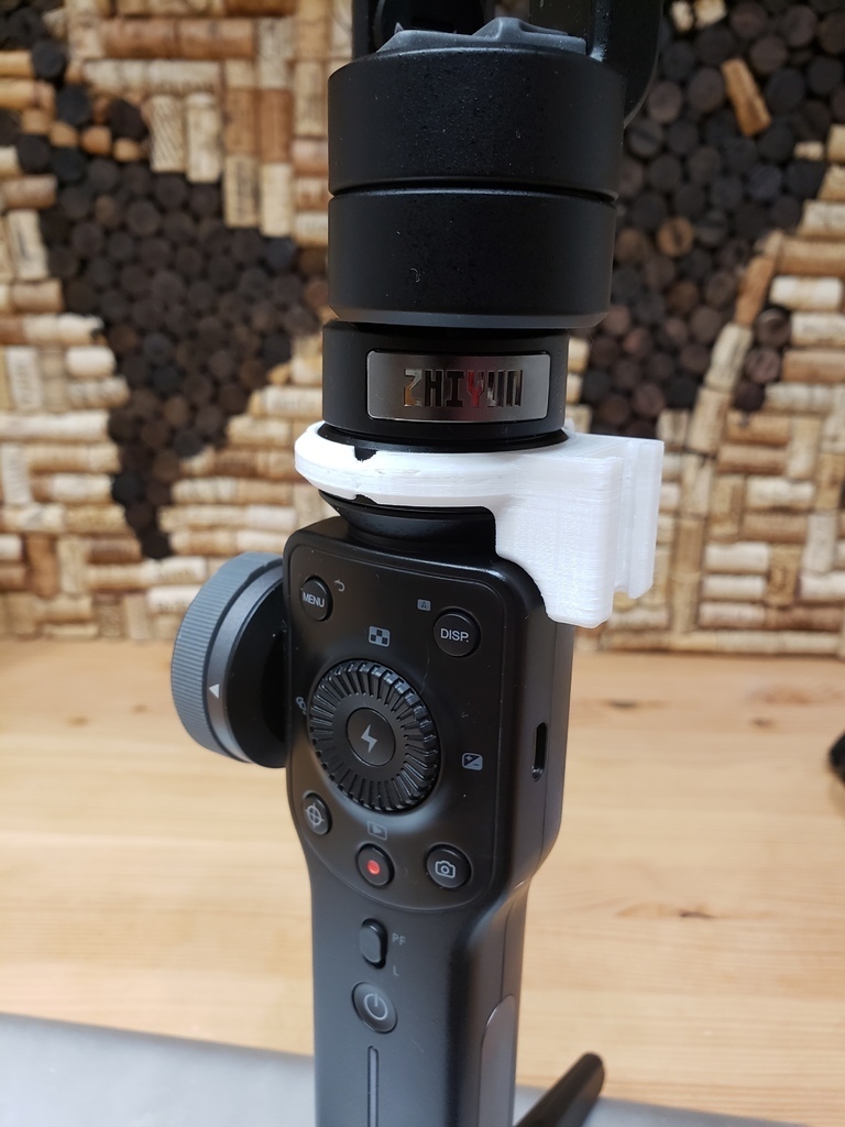 Free 3D file Zhiyun Smooth 4 Gimbal Cold Shoe Clamp・3D printer model to ...