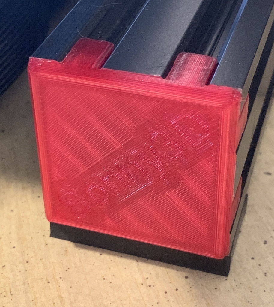 Free 3D file Ender 3 Pro Extrusion End Caps・3D printer design to ...