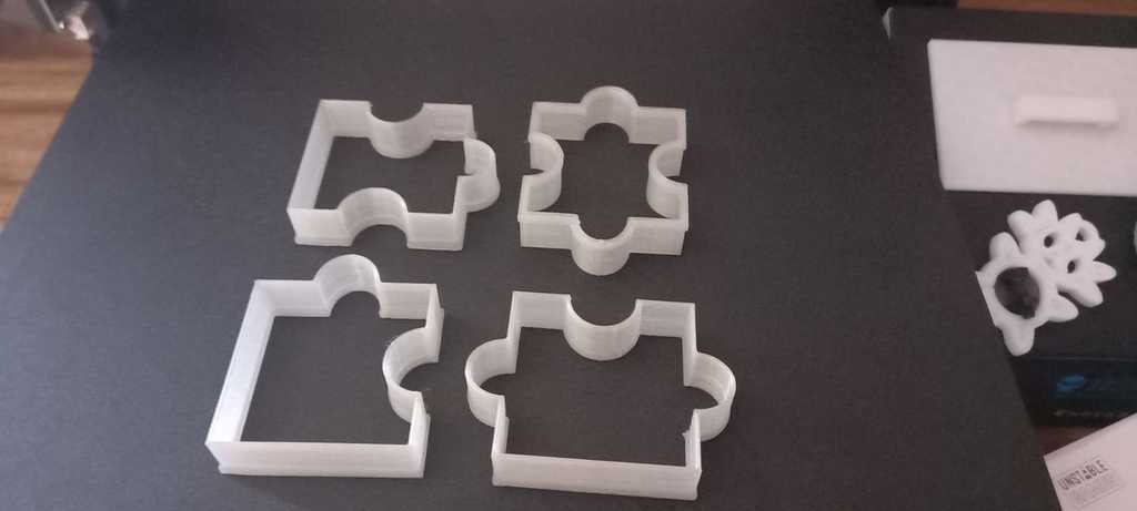 Free 3D file Puzzle Cookie Cutters・3D print design to download・Cults