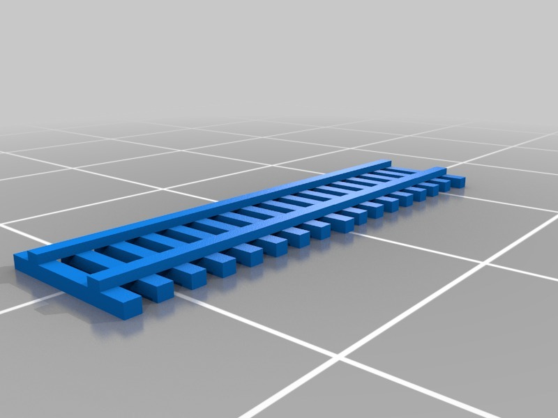 Free 3D file 2 panel N Scale Fence・3D printing model to download・Cults