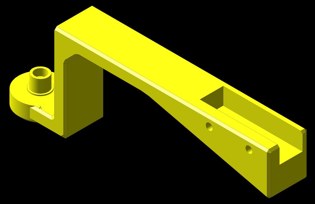 Free 3D file Modified Servo Wiper Arm (REMIX) for Enclosed VCORE3・3D ...
