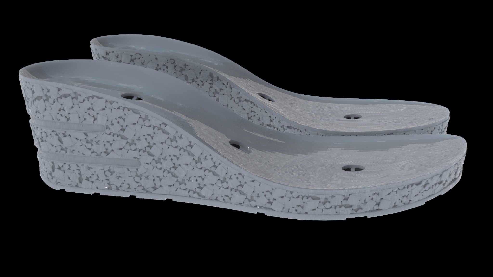 STL file SHOES SOLE MAQUETTE FOR 3D SLA PRINTING・Model to download and ...