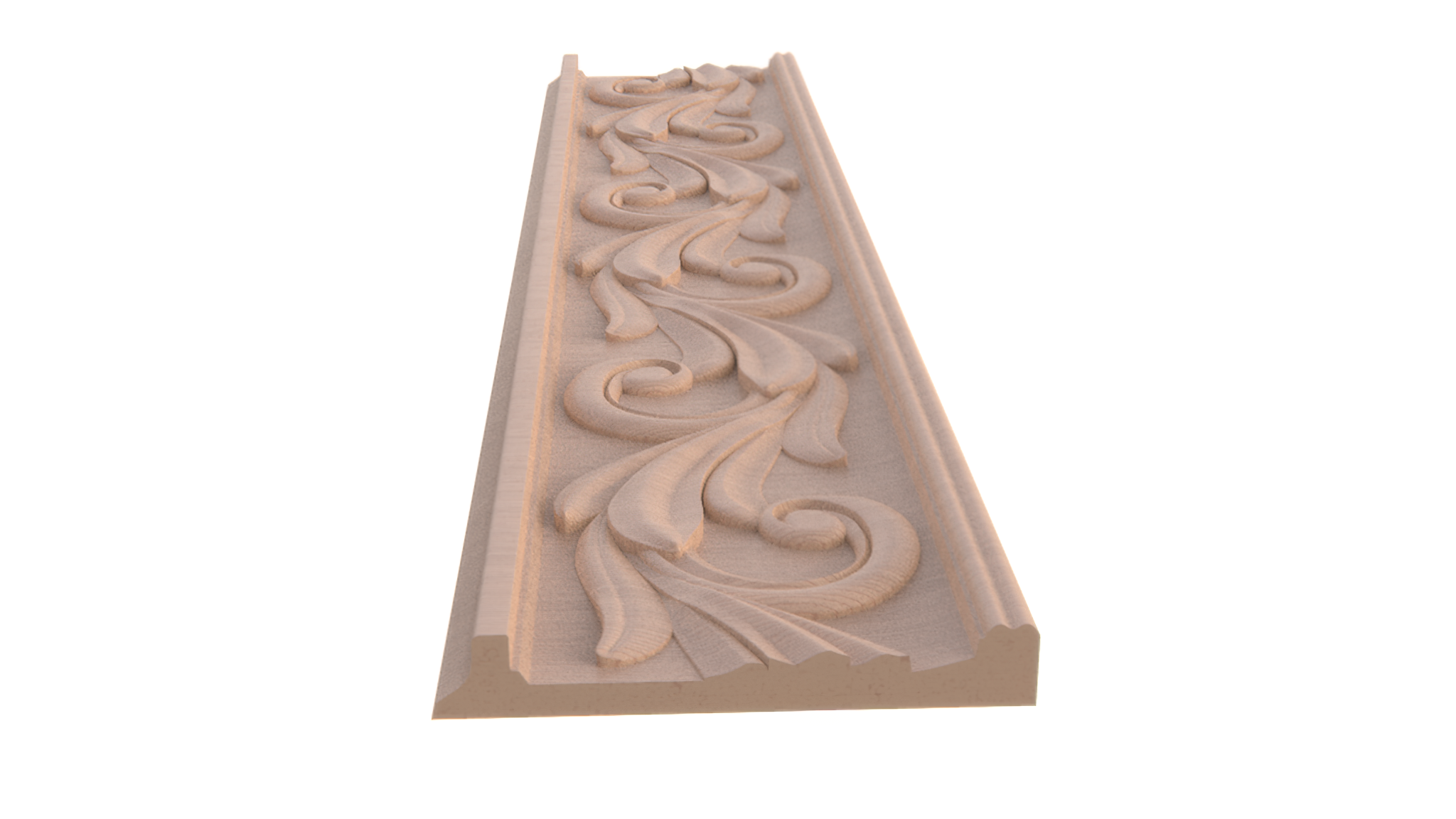 STL file 3D model of decorative carved molding DECOR model 🏵️・3D print ...