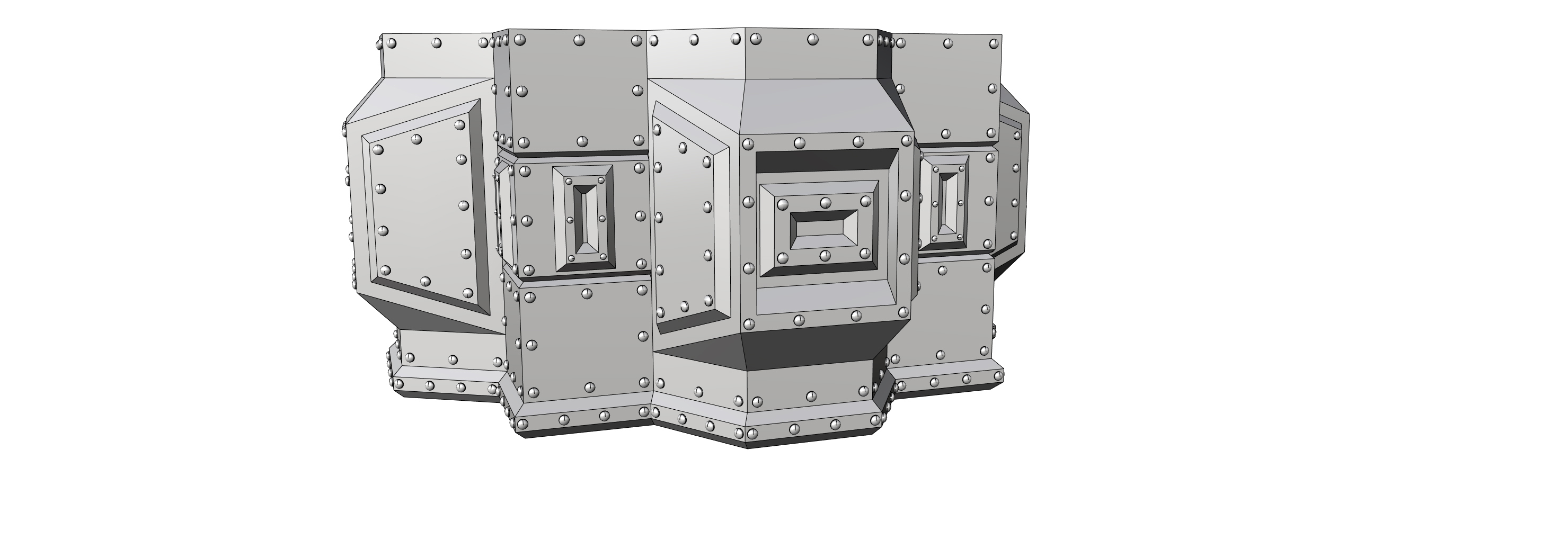 STL file Sci-Fi Instant Fortress Set for 28mm Gaming – Designed for ...