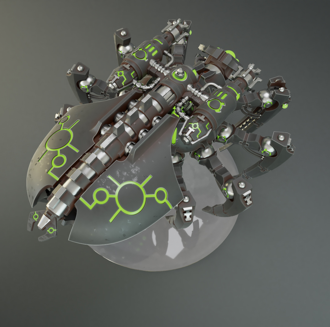 免费 STL 文件 Space Arachnobot 3D print model 🛰・可下载 3D 打印对象・Cults