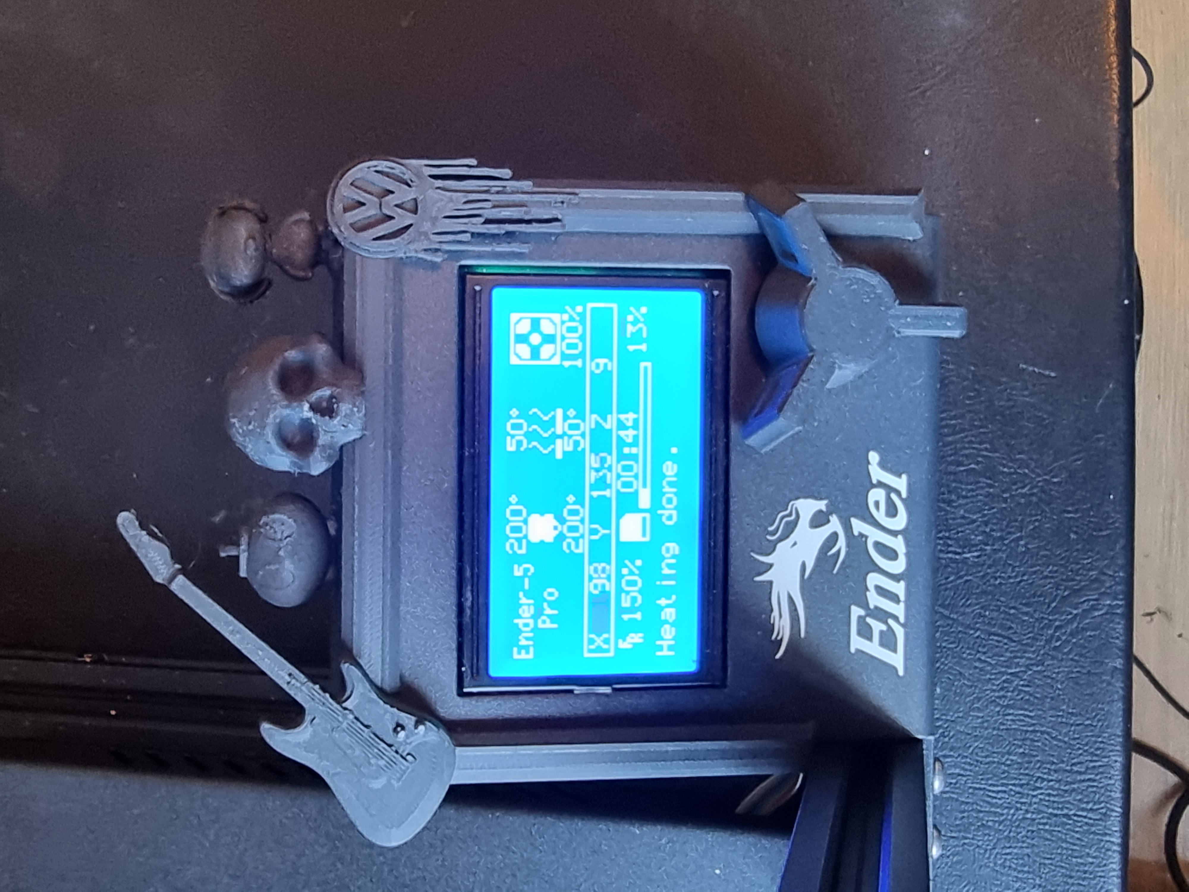 STL file Creality Ender 5 / 5 pro control panel shroud / backing plate ...