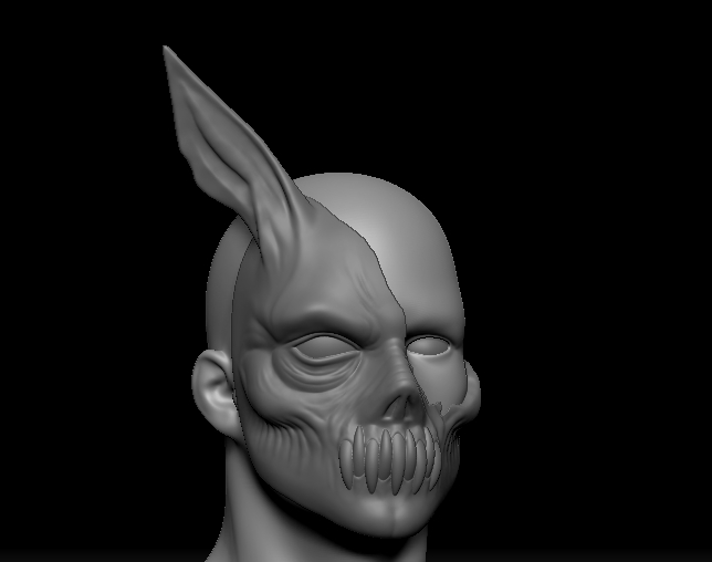 STL file corpse husband mask・3D printable model to download・Cults