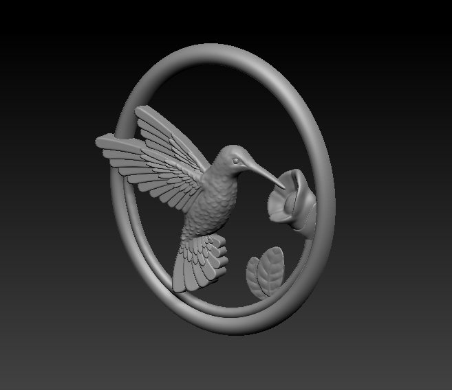 STL file Hummingbird 🐦・3D print design to download・Cults