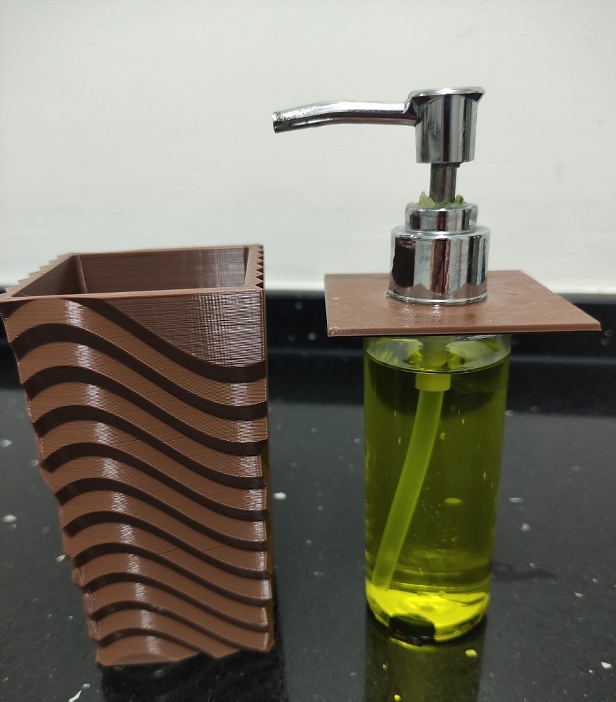 Free 3D file Soap dispenser・3D printer design to download・Cults