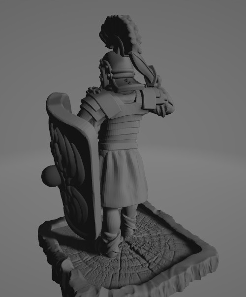 STL file Champion Roman Centurion・3D printable design to download・Cults