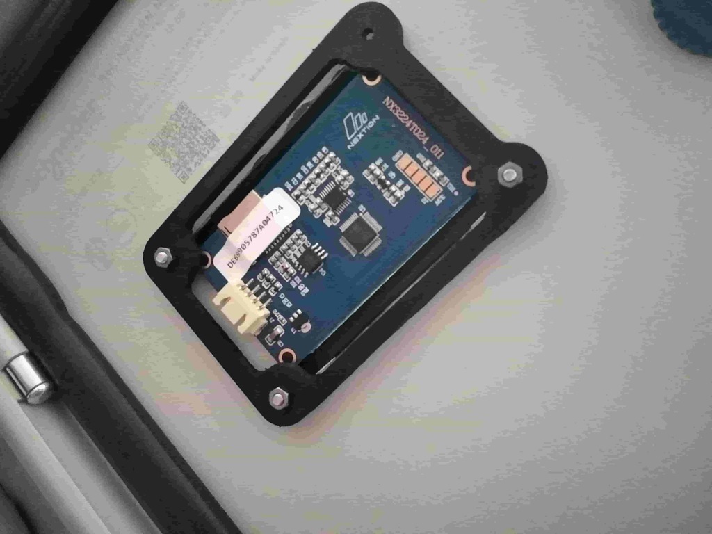 Free STL file HMI Nextion base for electrical cabinet.・Design to ...