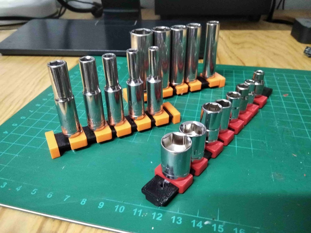 Free STL file Magnetic raíl socket holder・3D printing design to ...