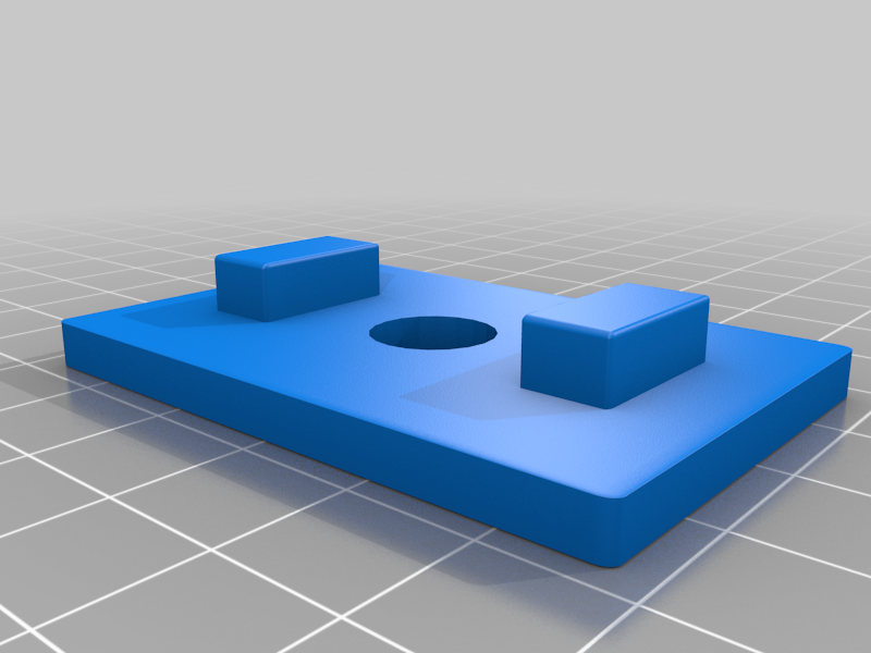 Free 3D file Flashforge Foto 8.9 Z Axis Spacer for magnetic Build Plate ...