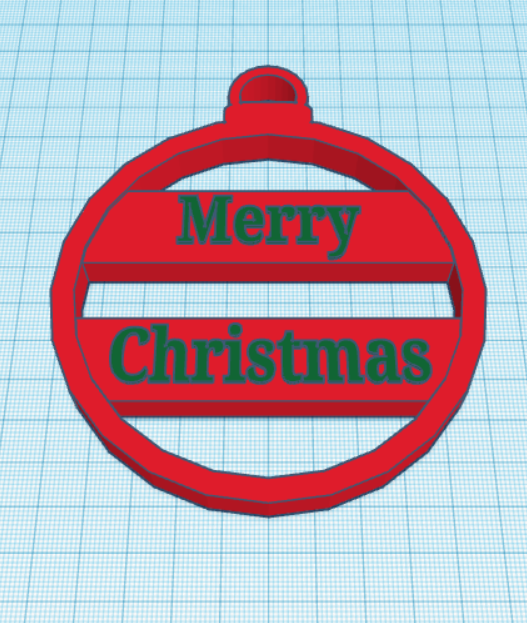 STL file Merry Christmas tree decoration・Design to download and 3D ...